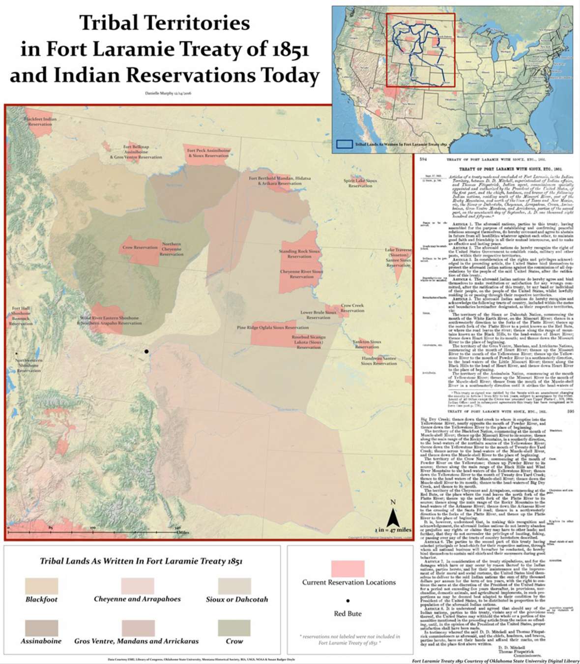 Digital Toolkit: Father De Smet's Map: Tribal Boundaries and the Fort ...